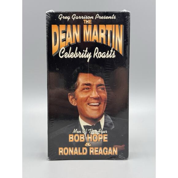 Media | Sealed Dean Martin Celebrity Roast Vhs Bob Hope And Ronald ...